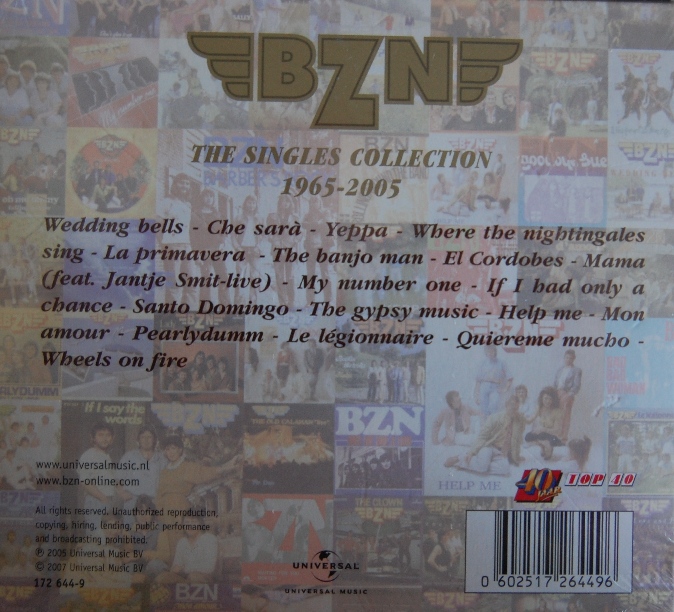 BZN - B.Z.N. THE SINGLES COLLECTION - Dubman Home Entertainment