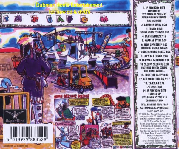 George Clinton And The P-Funk Allstars - T.A.P.O.A.F.O. - Dubman Home ...