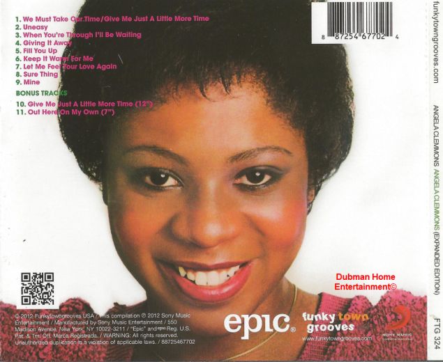 Angela Clemmons - Angela Clemmons Ftg - Dubman Home Entertainment
