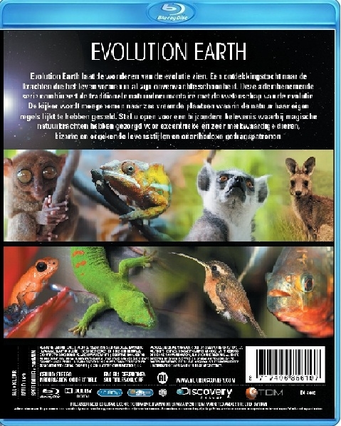 Evolution Earth ( Discovery Channel ) Blu ray - Dubman Home Entertainment