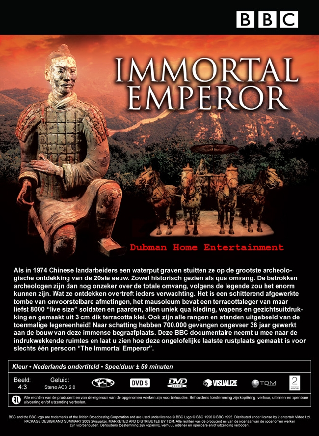 Immortal emperor BBC Serie - Dubman Home Entertainment