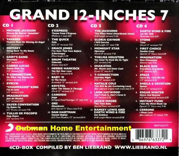 Ben Liebrand - Grand 12 inches vol. 7 4-cd - Dubman Home Entertainment