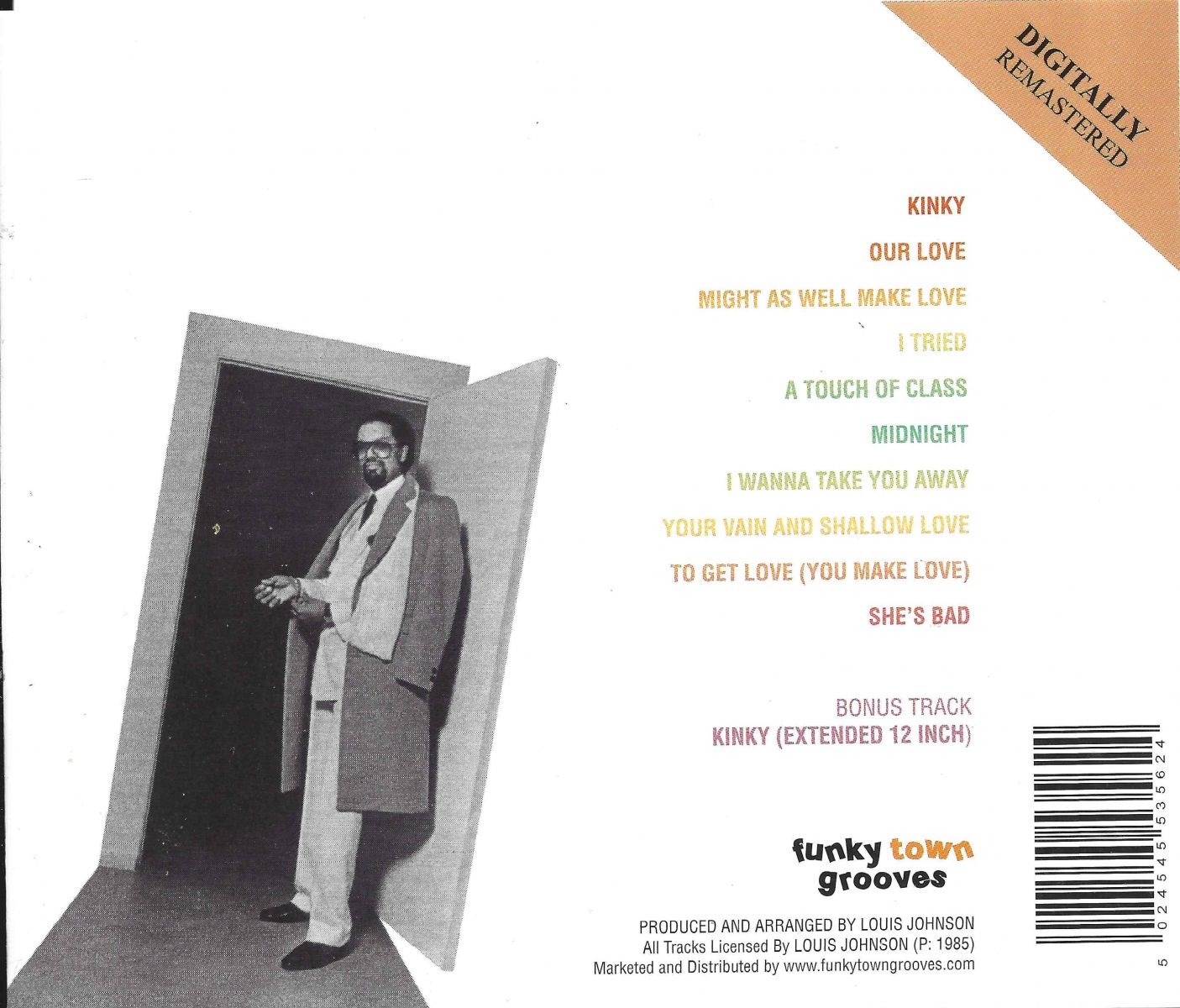 Louis Johnson - Evolution Ftg 158 - Dubman Home Entertainment