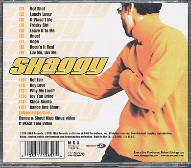 Shaggy - Hot Shot - Dubman Home Entertainment
